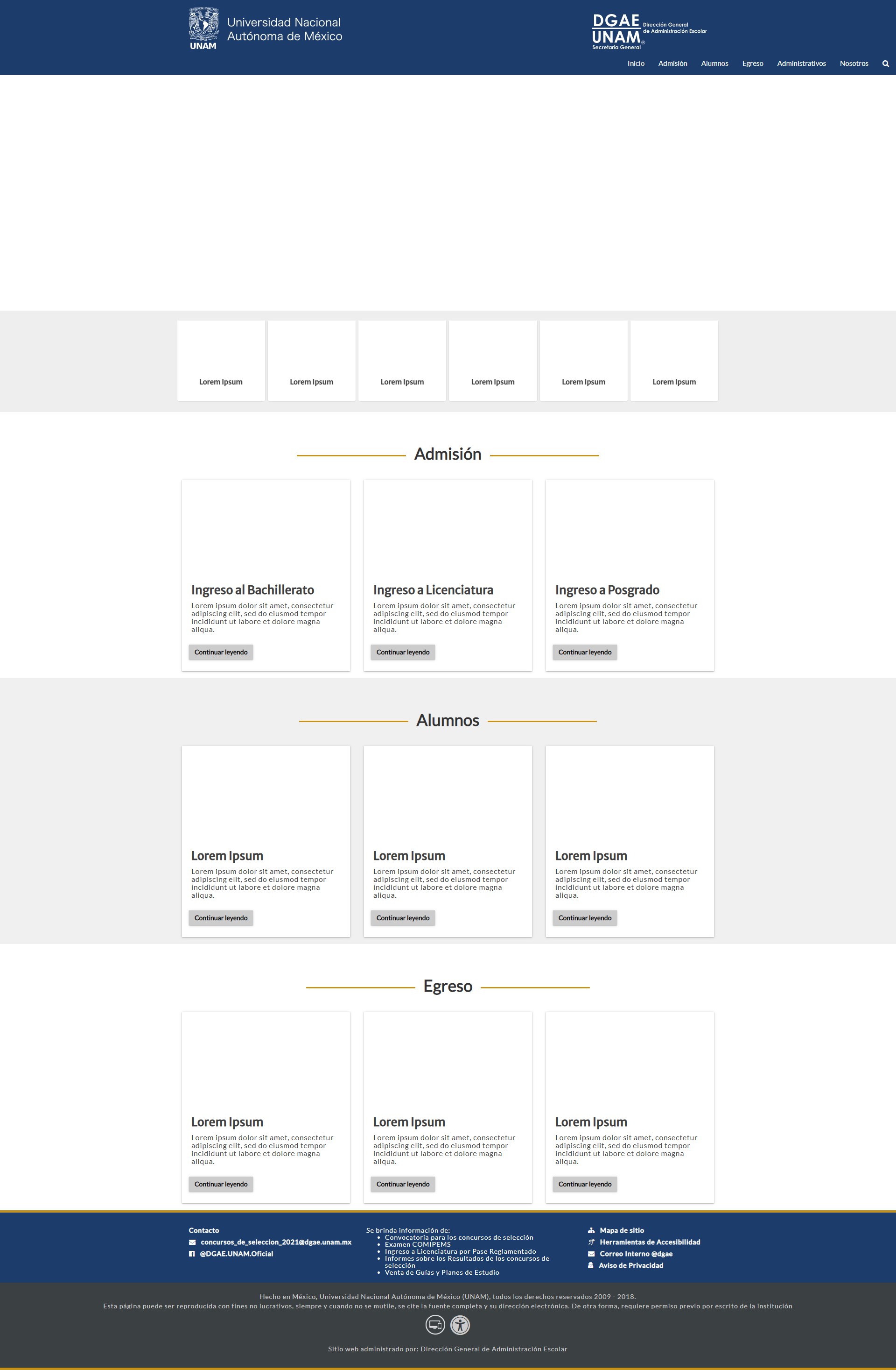 Organización y estructura - UNAM